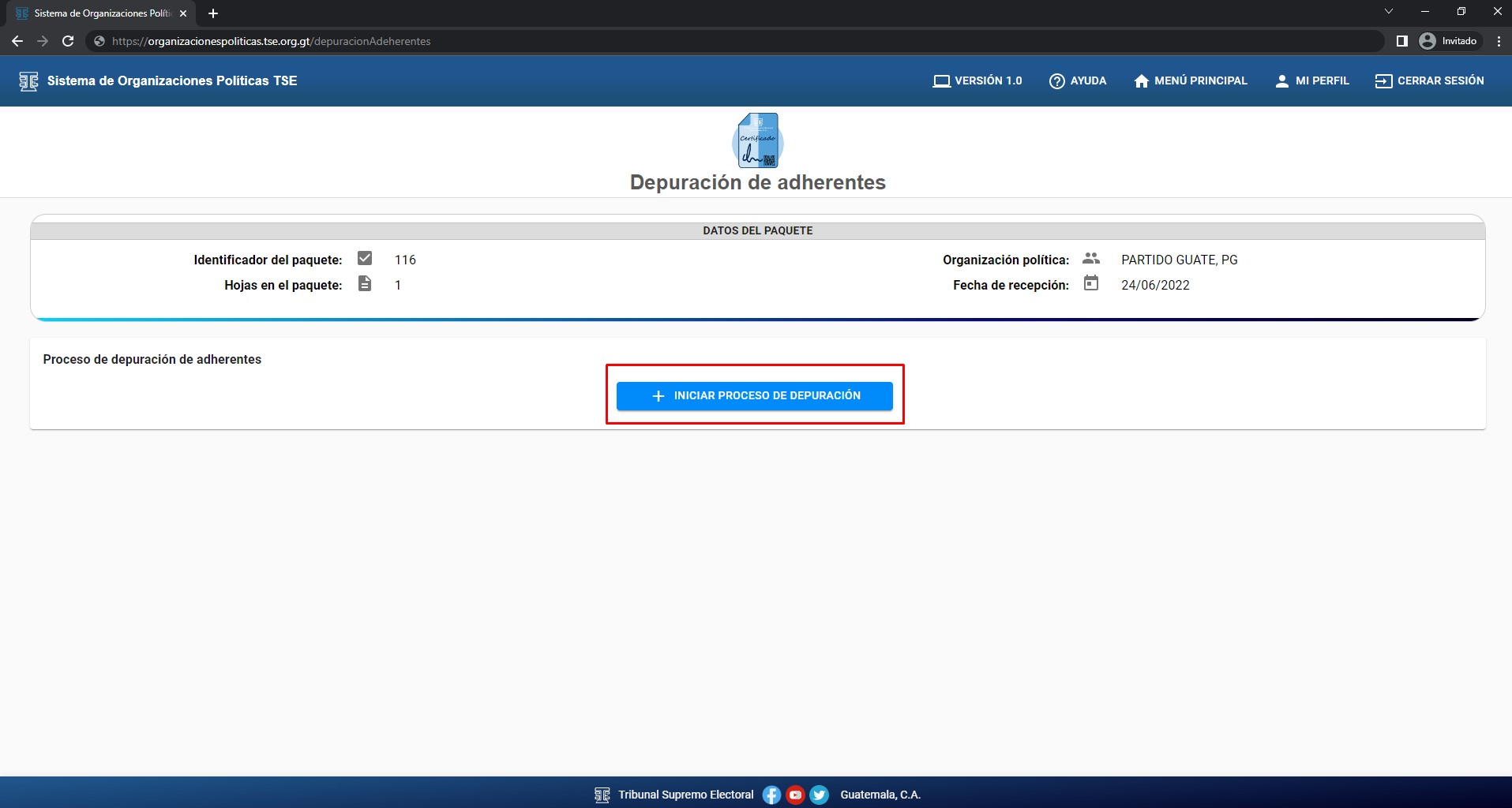 Solicitud de Registro de Adhesión o Afiliación | Ayuda del Portal Web ...