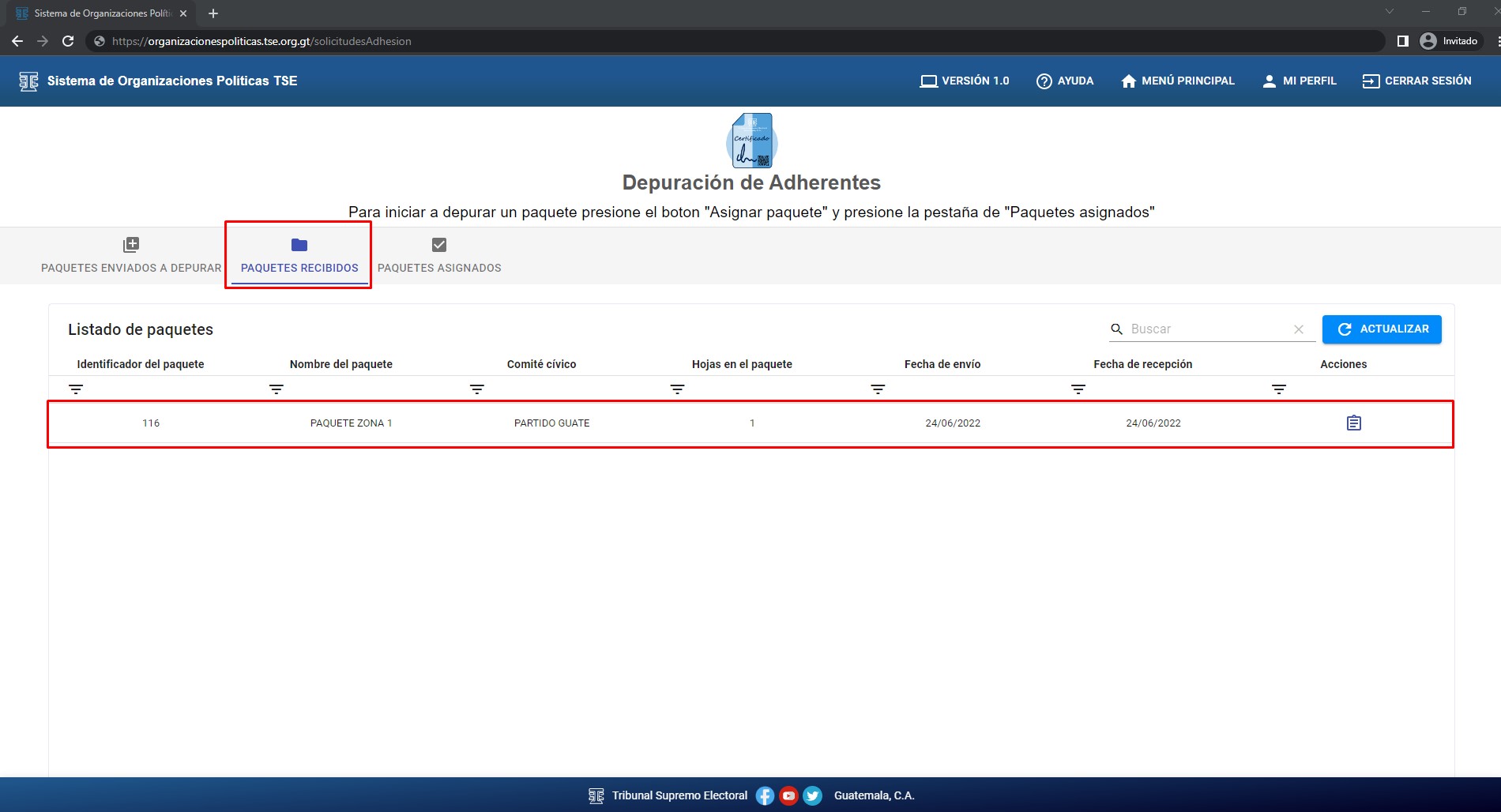 Solicitud de Registro de Adhesión o Afiliación | Ayuda del Portal Web ...
